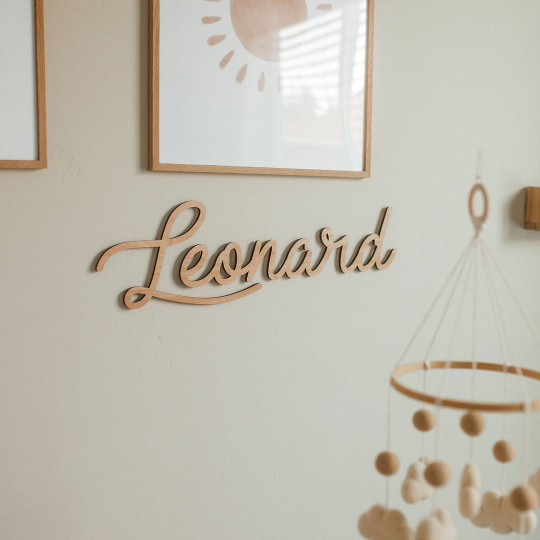 Custom wooden baby name signs, birth announcements, & keepsakes. – Harp ...